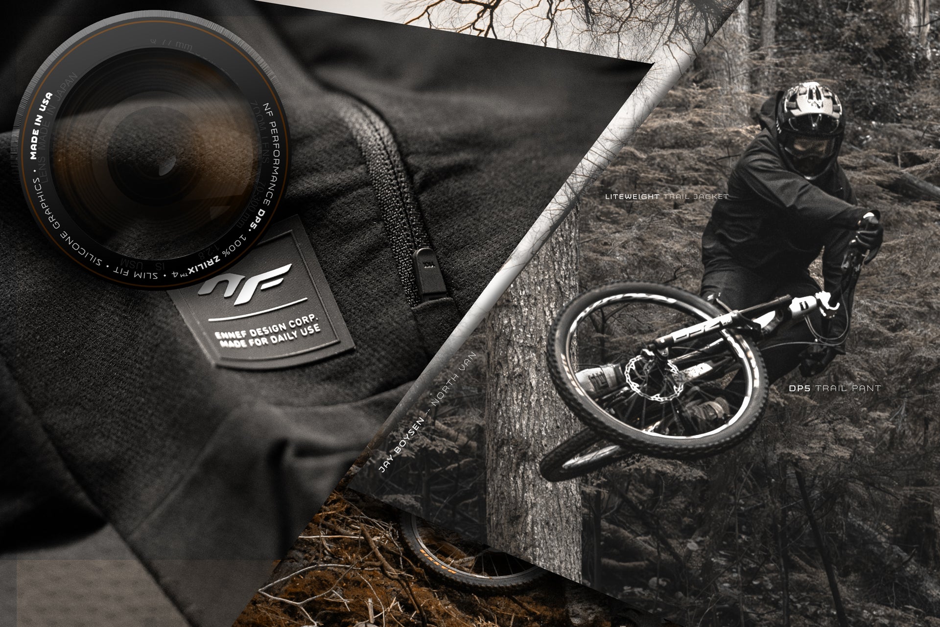 NF - Technical MTB Apparel Handmade in USA $ Canada